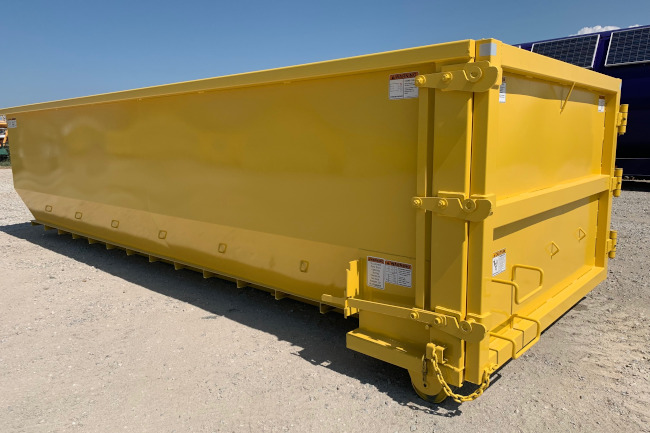 Bathtub-Style Open-Top Roll-Off Containers, Rhome | Keystone Waste ...