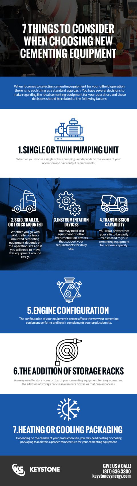 7 Things to Consider When Choosing New Cementing Equipment [infographic ...