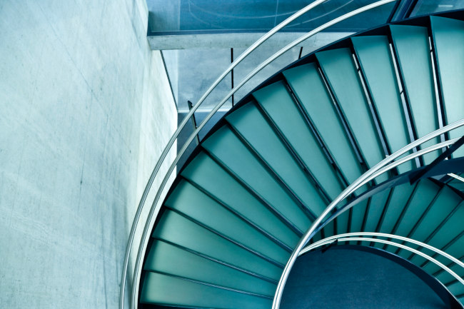 Circular Stair Erection | Keystone Steel Services LLC